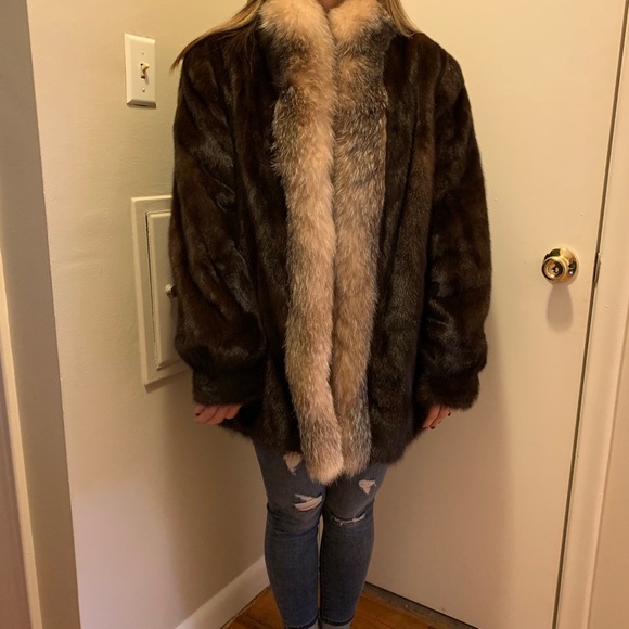 Regency Fur | Jackets & Coats | Authentic Brown Fox Fur Coat | Poshmark